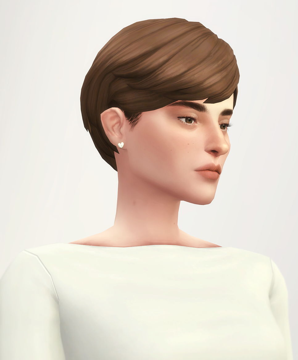 Mid Swept Edit Hair (Female) - The Sims 4 Create a Sim - CurseForge