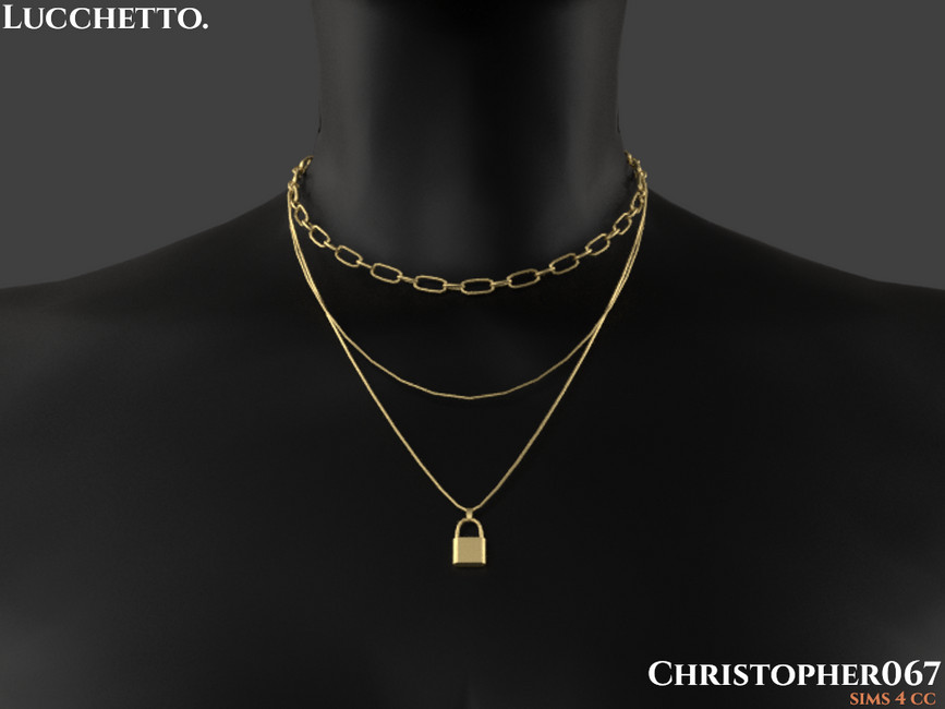Lucchetto Necklace - The Sims 4 Create a Sim - CurseForge