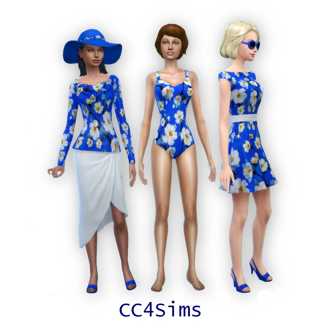 Summer Chic Clothing - The Sims 4 Create a Sim - CurseForge