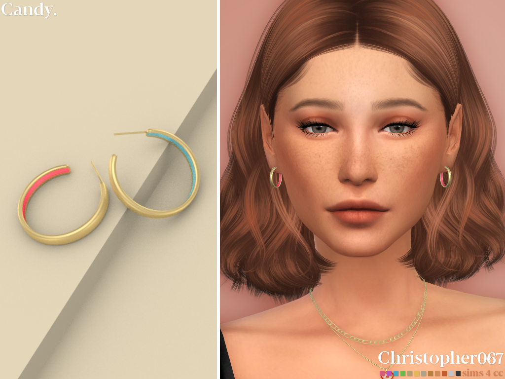 Candy Earrings - Gallery - The Sims 4 Create a Sim - CurseForge