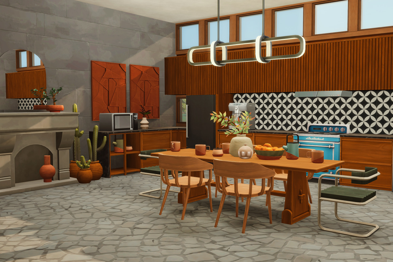 Blockhouse Kitchen - The Sims 4 Build / Buy - CurseForge