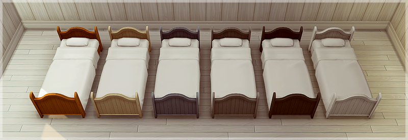 Rustic Dream Toddler Bed - The Sims 4 Build / Buy - CurseForge