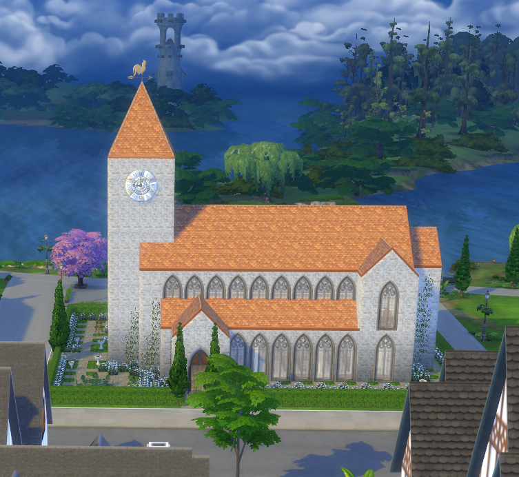 St Willow Church - The Sims 4 Rooms / Lots - CurseForge