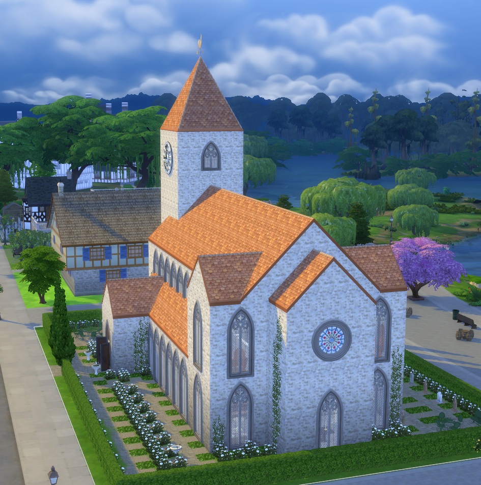 St Willow Church - The Sims 4 Rooms / Lots - CurseForge