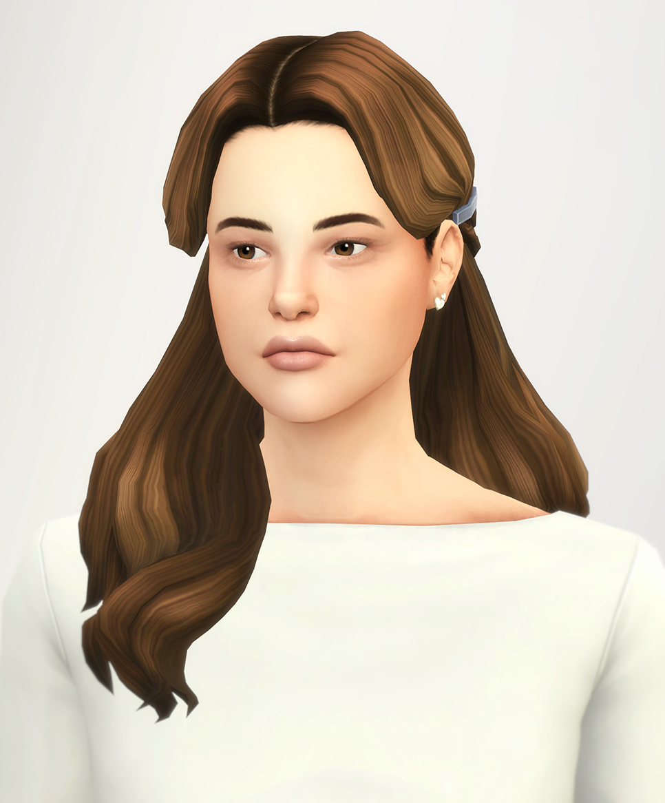 Long Wavy Braid Curl Hair Set - The Sims 4 Create a Sim - CurseForge