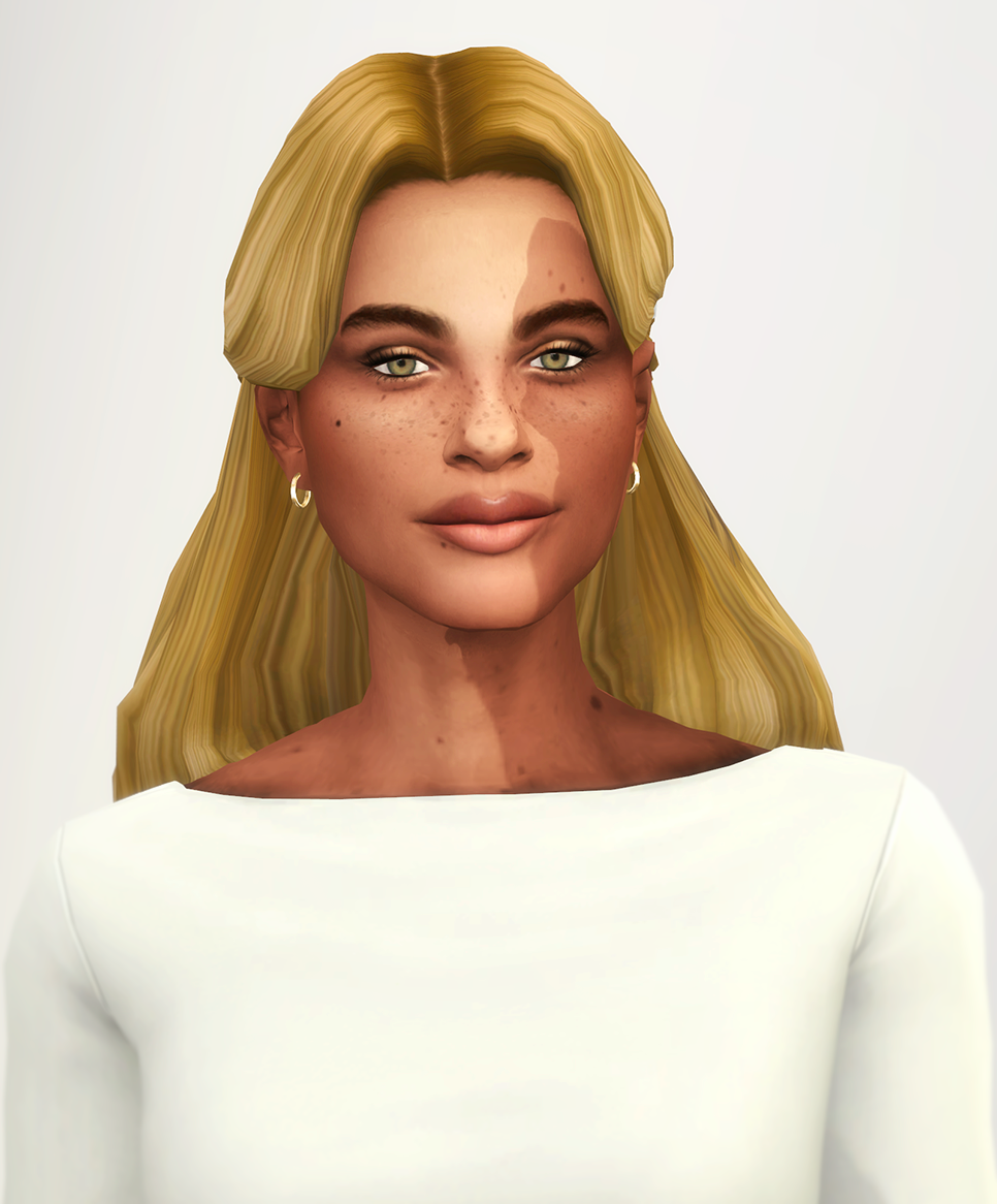 Long Wavy Braid Curl Hair Set - The Sims 4 Create a Sim - CurseForge