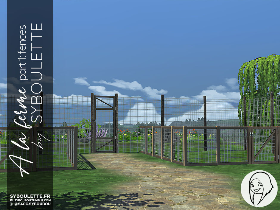 A la ferme part 1 : Fences (2021) - The Sims 4 Build / Buy - CurseForge