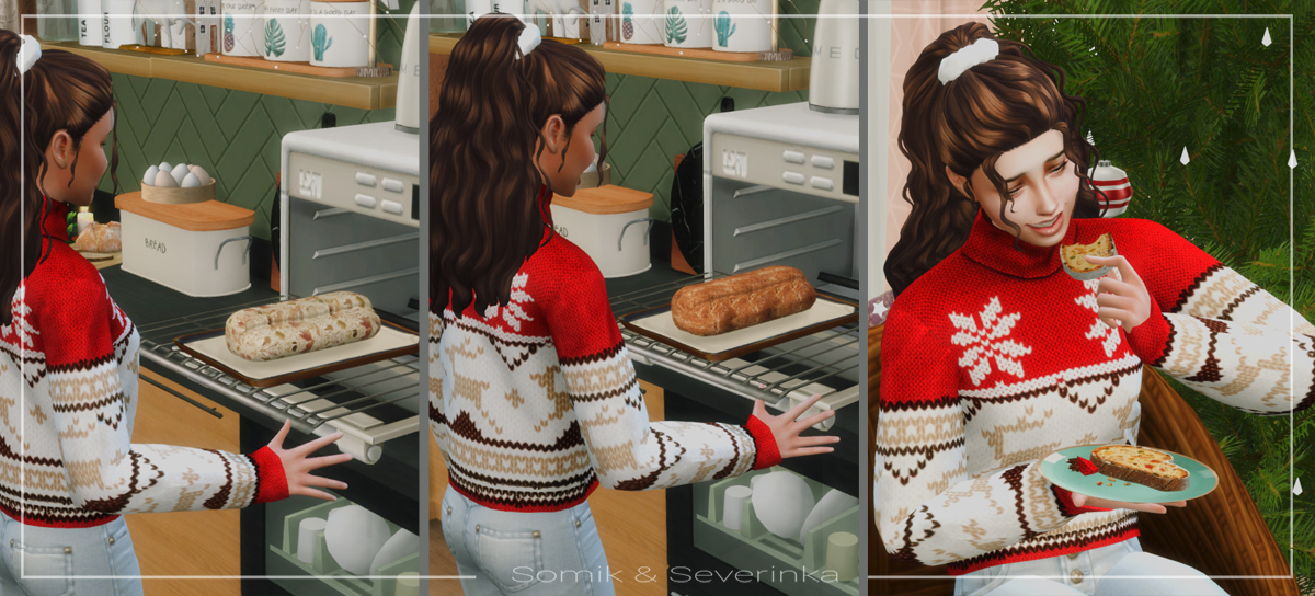 English Fruit Cake and Christstollen - The Sims 4 Mods - CurseForge