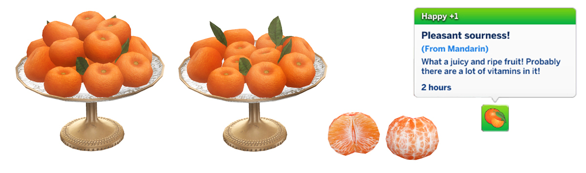 Oranges and Tangerines - The Sims 4 Mods - CurseForge