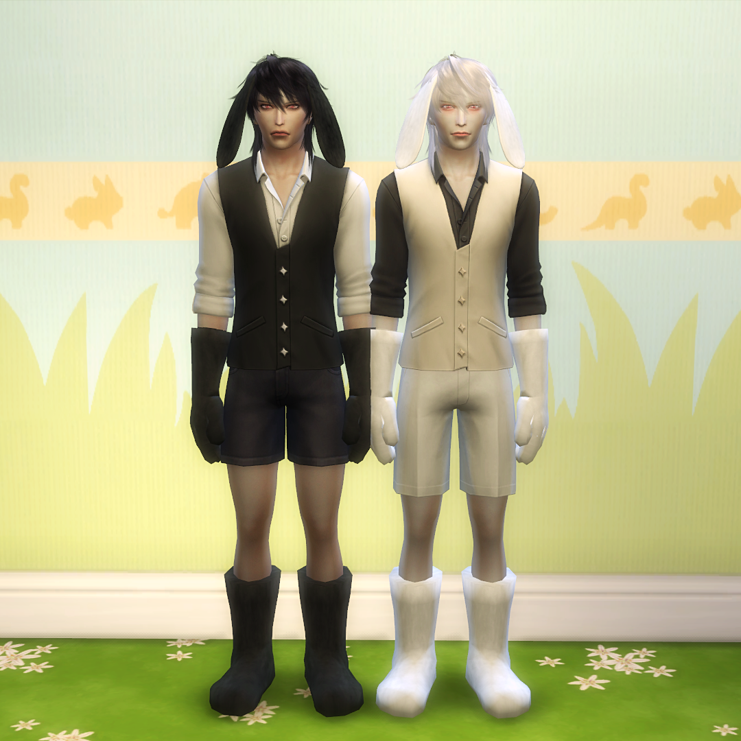 Lop-Ear Bunny Set - The Sims 4 Create a Sim - CurseForge