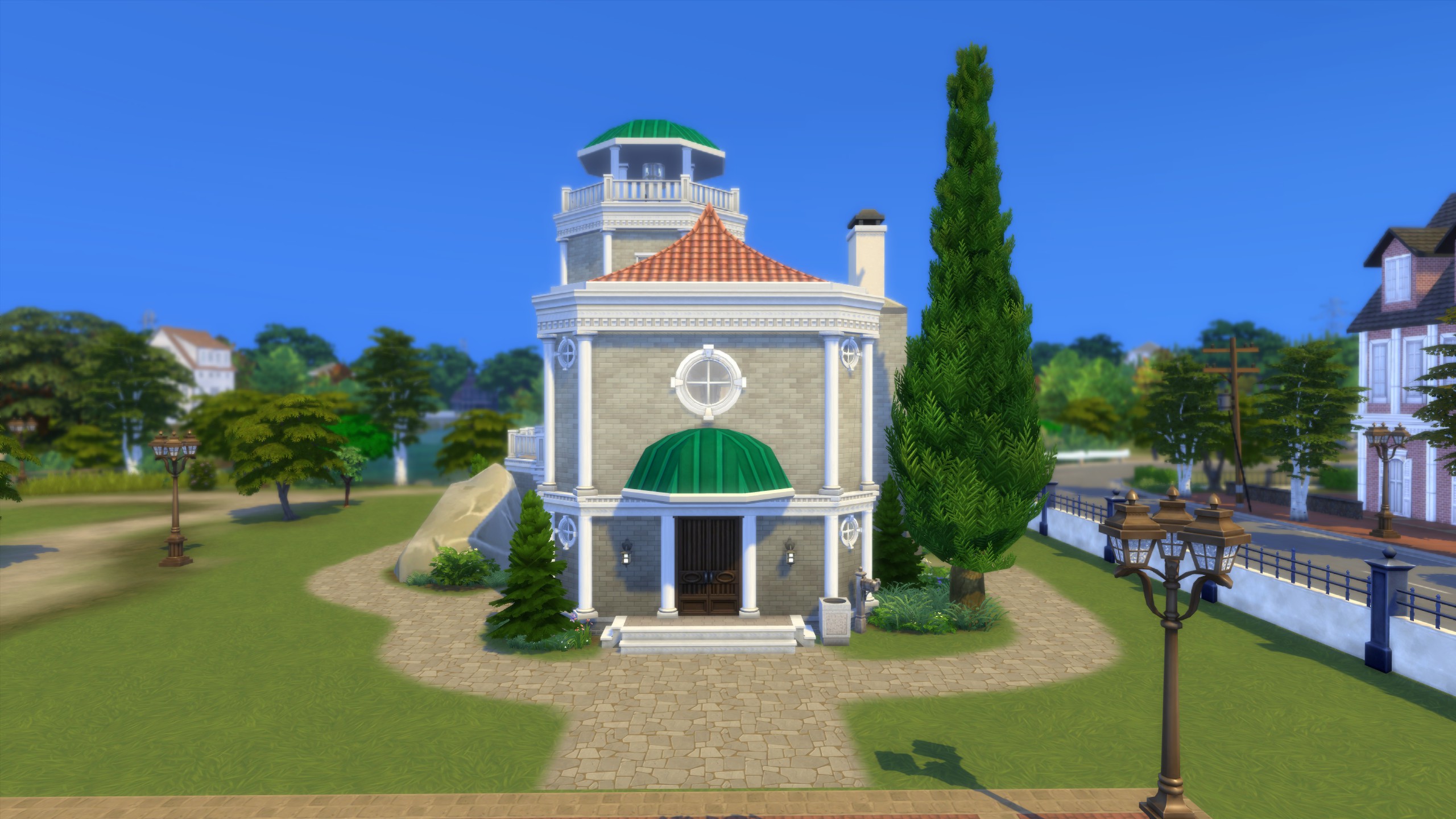 Lighthouse Home (Base Game) - The Sims 4 Rooms / Lots - CurseForge