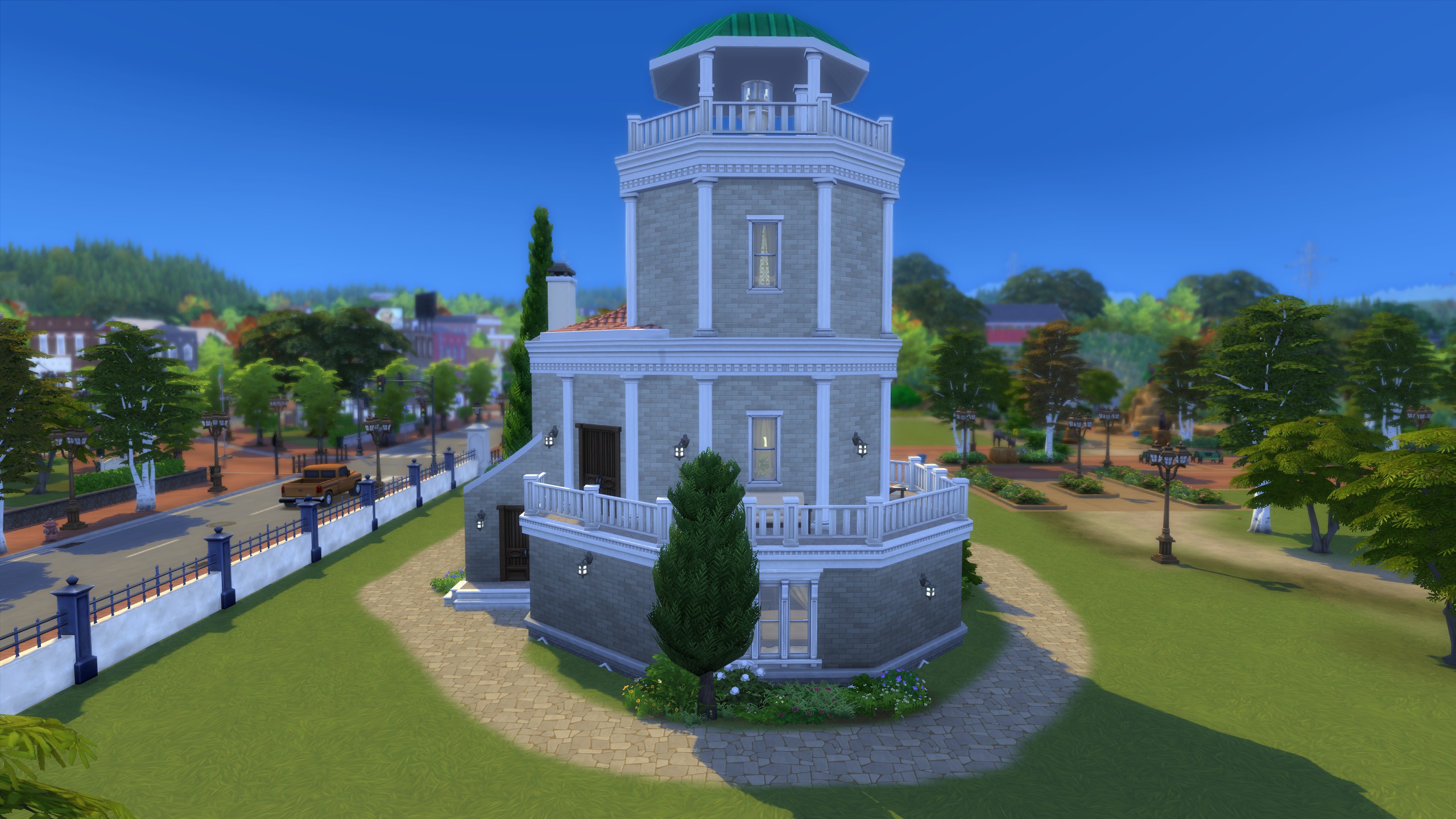 Lighthouse Home (Base Game) - The Sims 4 Rooms / Lots - CurseForge
