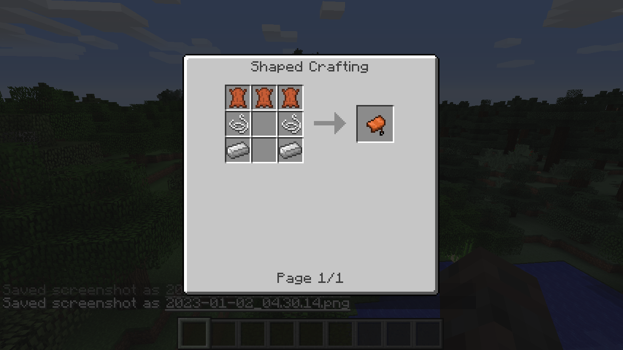 Craftable Horse Armour & Saddle & More - Gallery - Minecraft ...