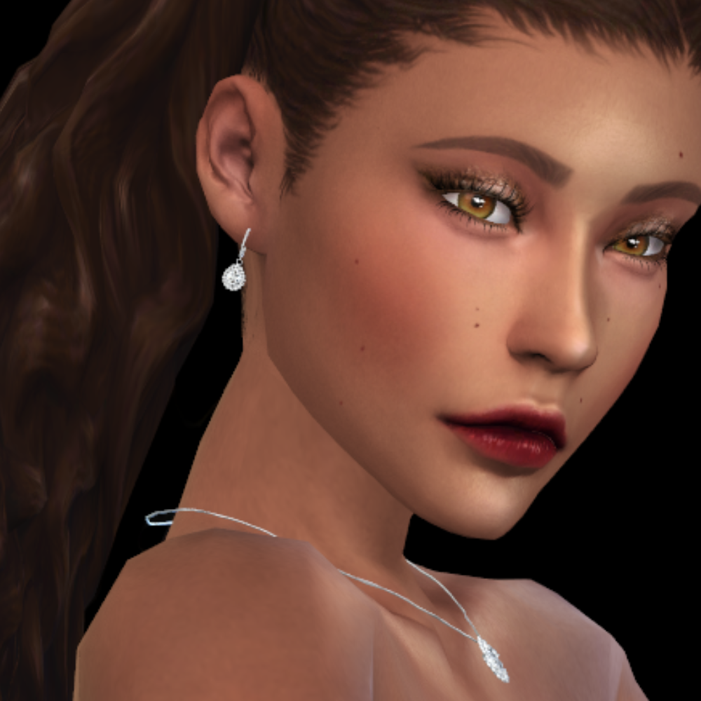 Diamond Dewdrop Earrings - The Sims 4 Create a Sim - CurseForge