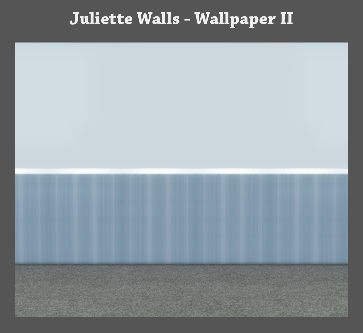 Juliette Walls - 2 Wallpapers and 1 Paint - The Sims 4 Build / Buy ...
