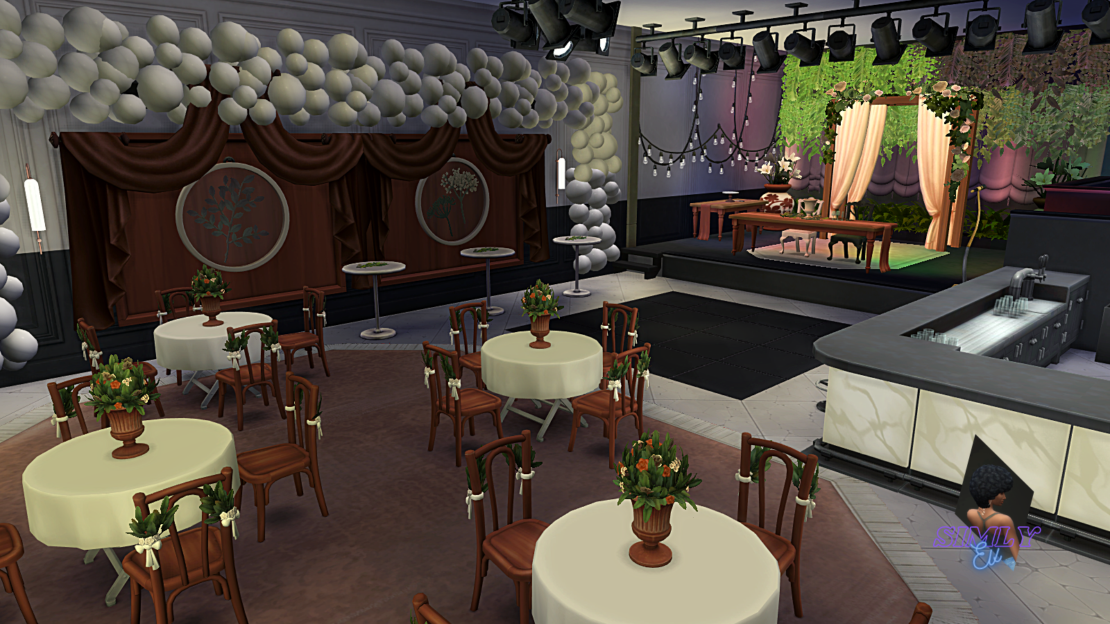 Midtown Event Hall - The Sims 4 Rooms / Lots - CurseForge