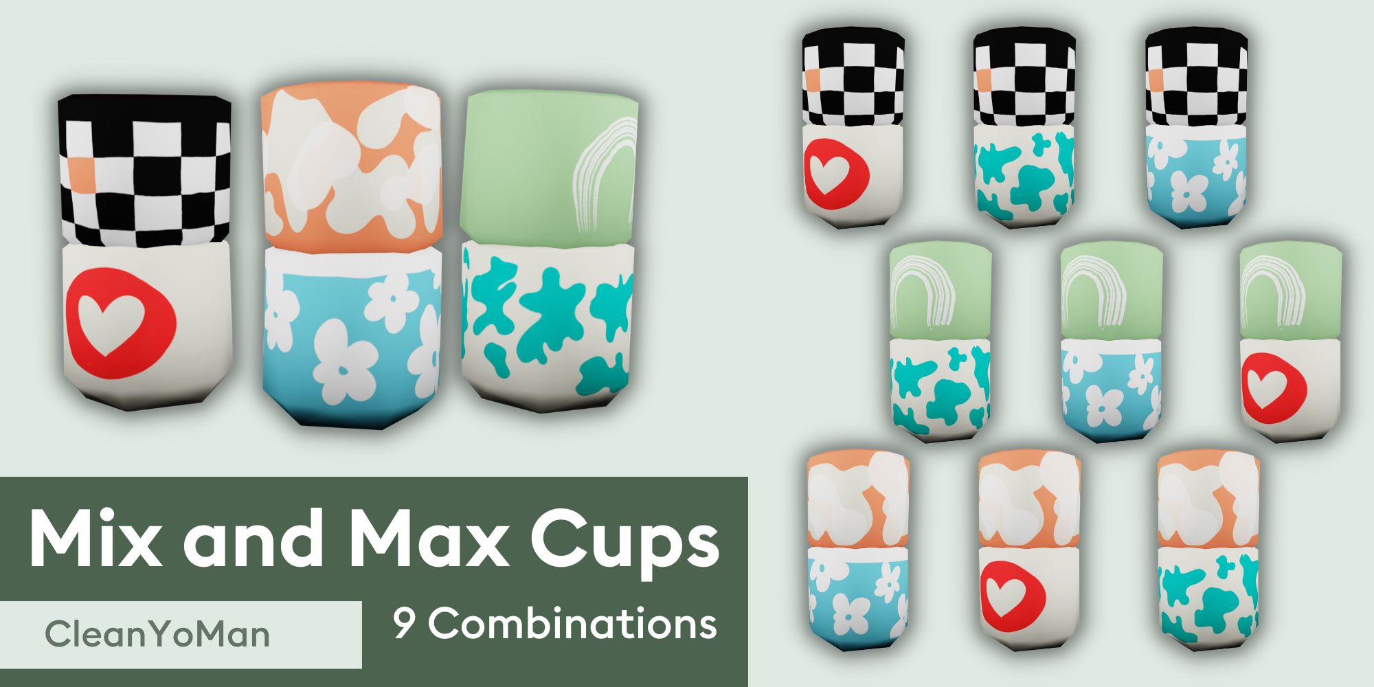 Mix and Match Mugs - Clutter - The Sims 4 Build / Buy - CurseForge