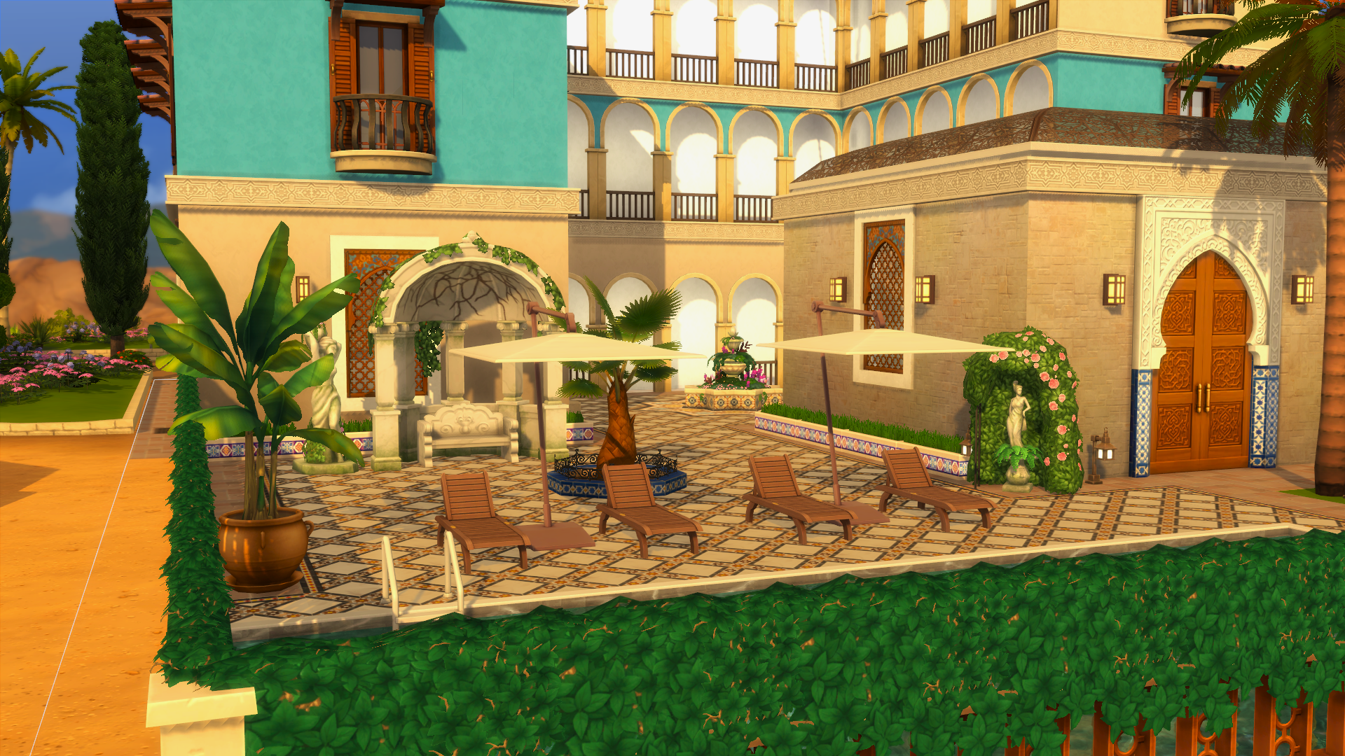 Moroccan mansion - The Sims 4 Rooms / Lots - CurseForge