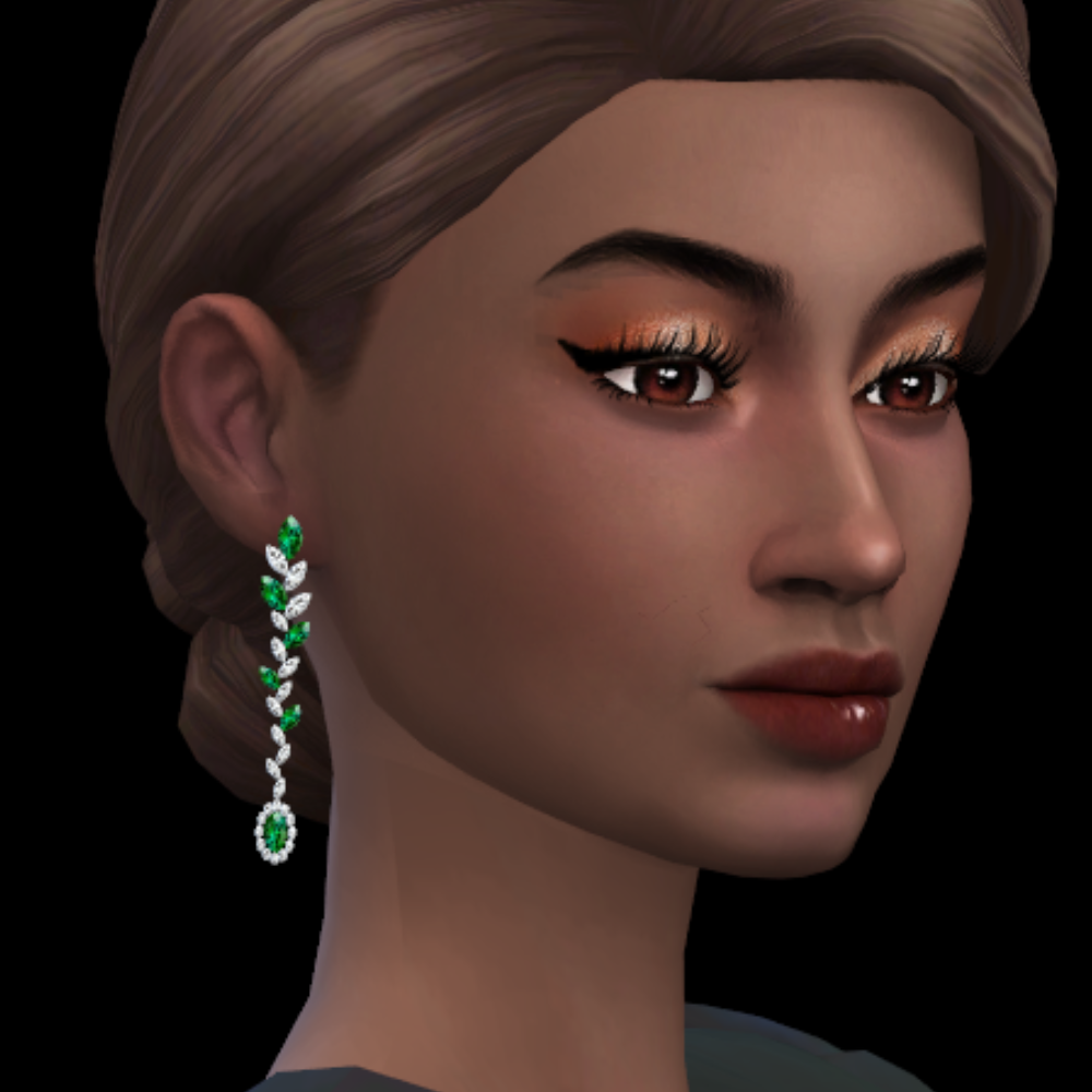 Leaf Earrings - The Sims 4 Create a Sim - CurseForge