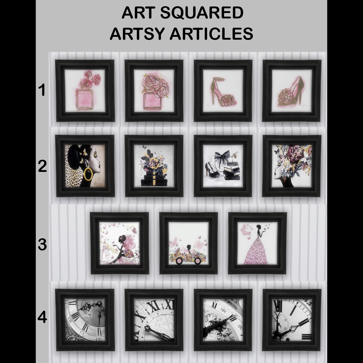 Artsy Articles - Paintings - The Sims 4 Build / Buy - CurseForge