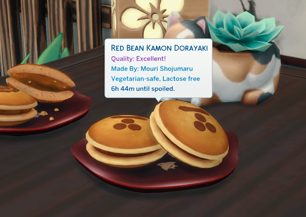 Kamon Dorayaki - 10 Flavors - The Sims 4 Mods - CurseForge