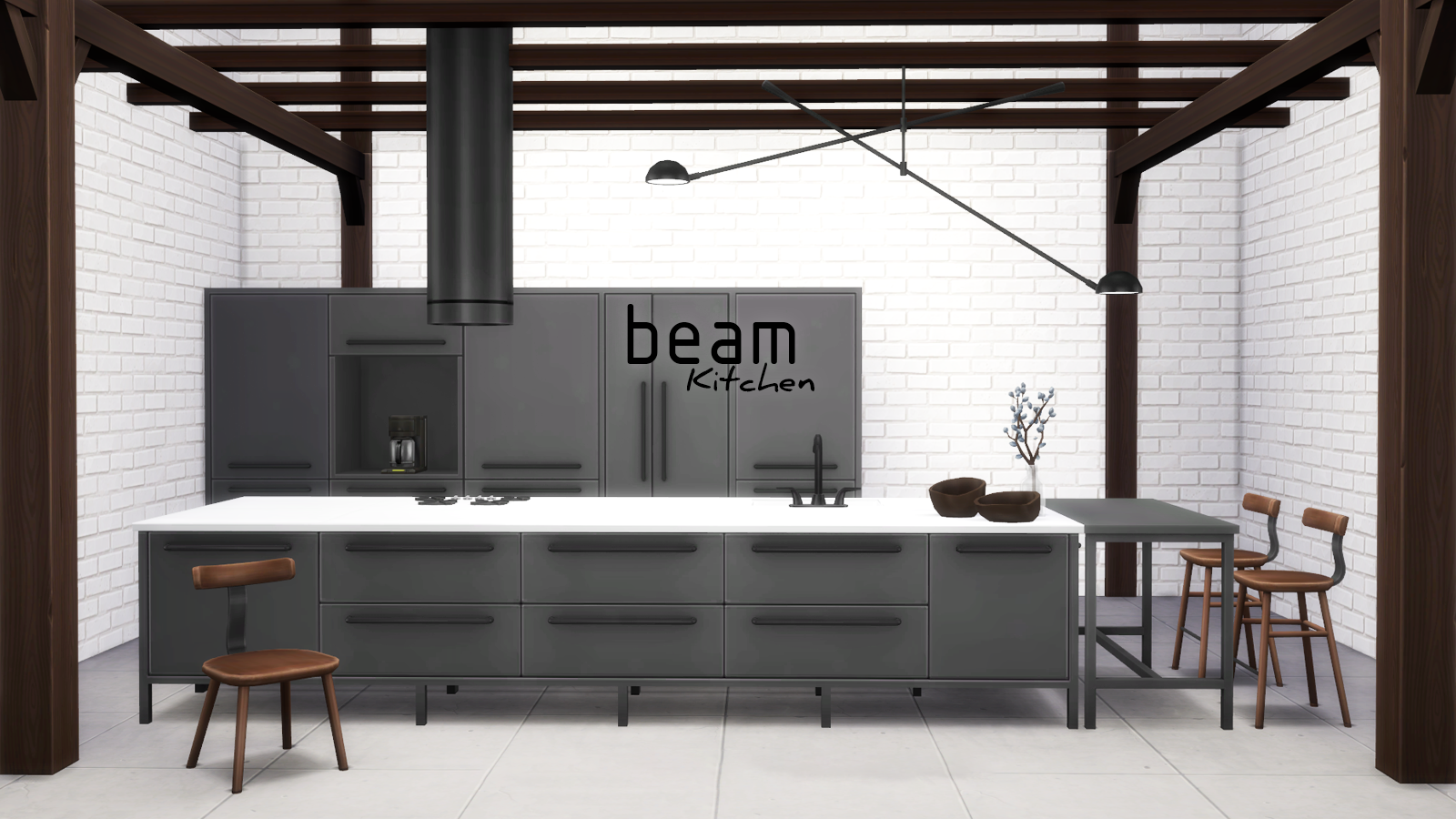 BEAM Kitchen - The Sims 4 Build / Buy - CurseForge