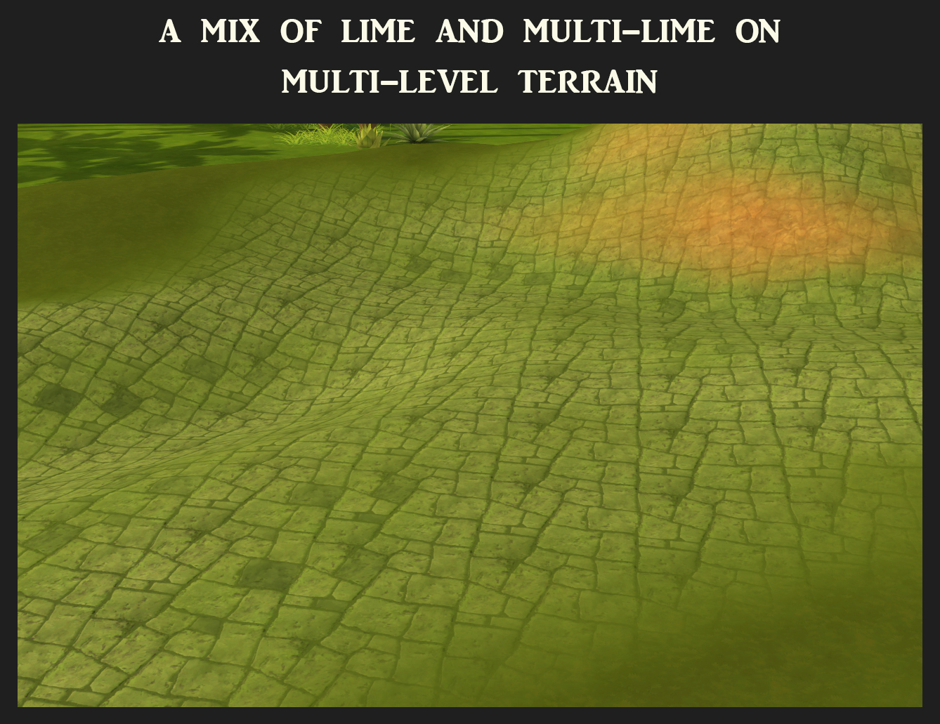 Desert Pavers Terrain Paint 41 Recolours - Gallery - The Sims 4 Build ...
