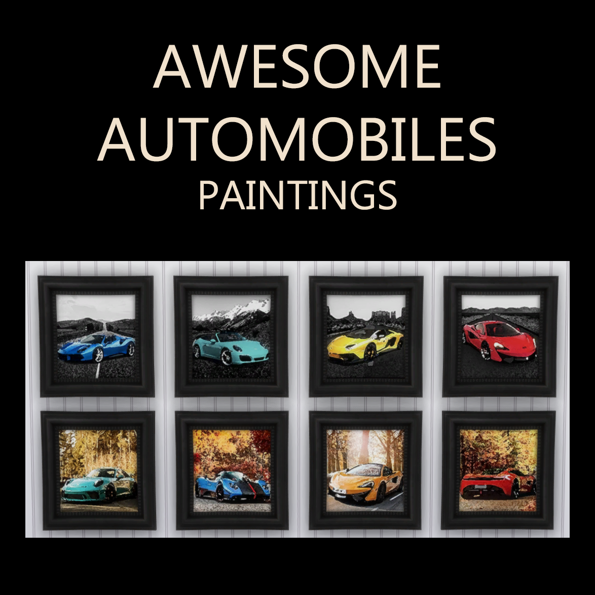 Awesome Automobiles - The Sims 4 Build / Buy - CurseForge