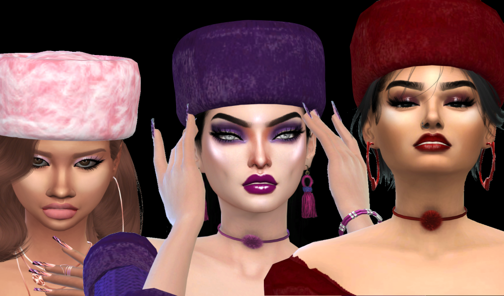 Jackie Likes Furs Hat - The Sims 4 Create a Sim - CurseForge