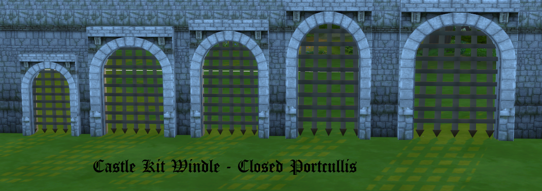 Castle Kit Windle (Part 2) - Build Set for Castles: Doors & Windows ...