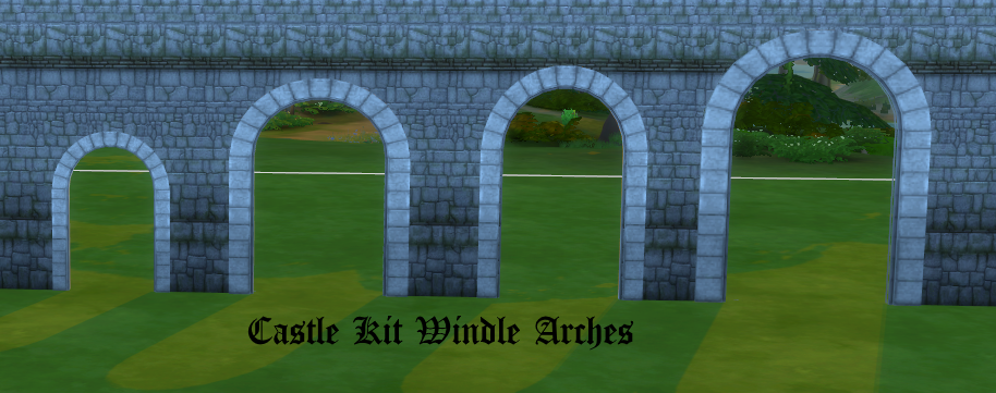 Castle Kit Windle (Part 2) - Build Set for Castles: Doors & Windows ...
