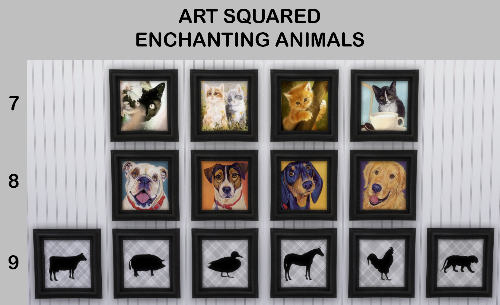 Enchanting Animals Paintings - The Sims 4 Build / Buy - CurseForge
