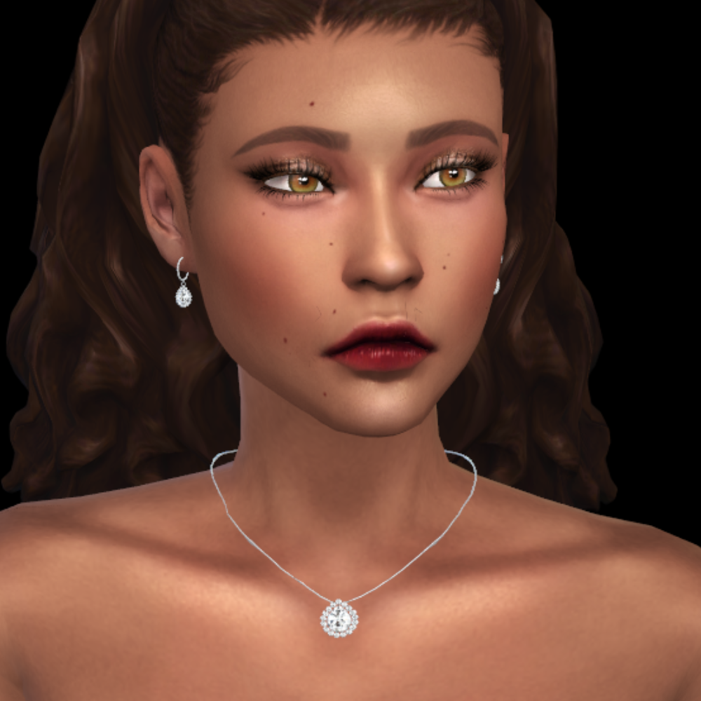 Diamond Dewdrop Necklace - The Sims 4 Create a Sim - CurseForge