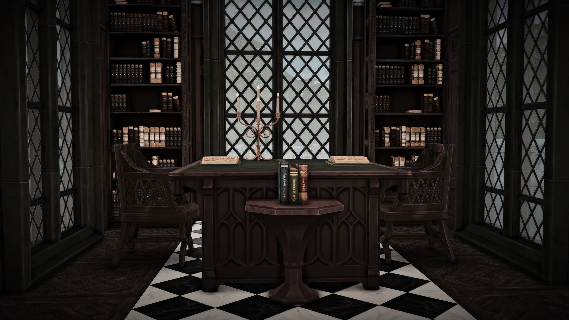 Gothic Library - The Sims 4 Rooms / Lots - CurseForge