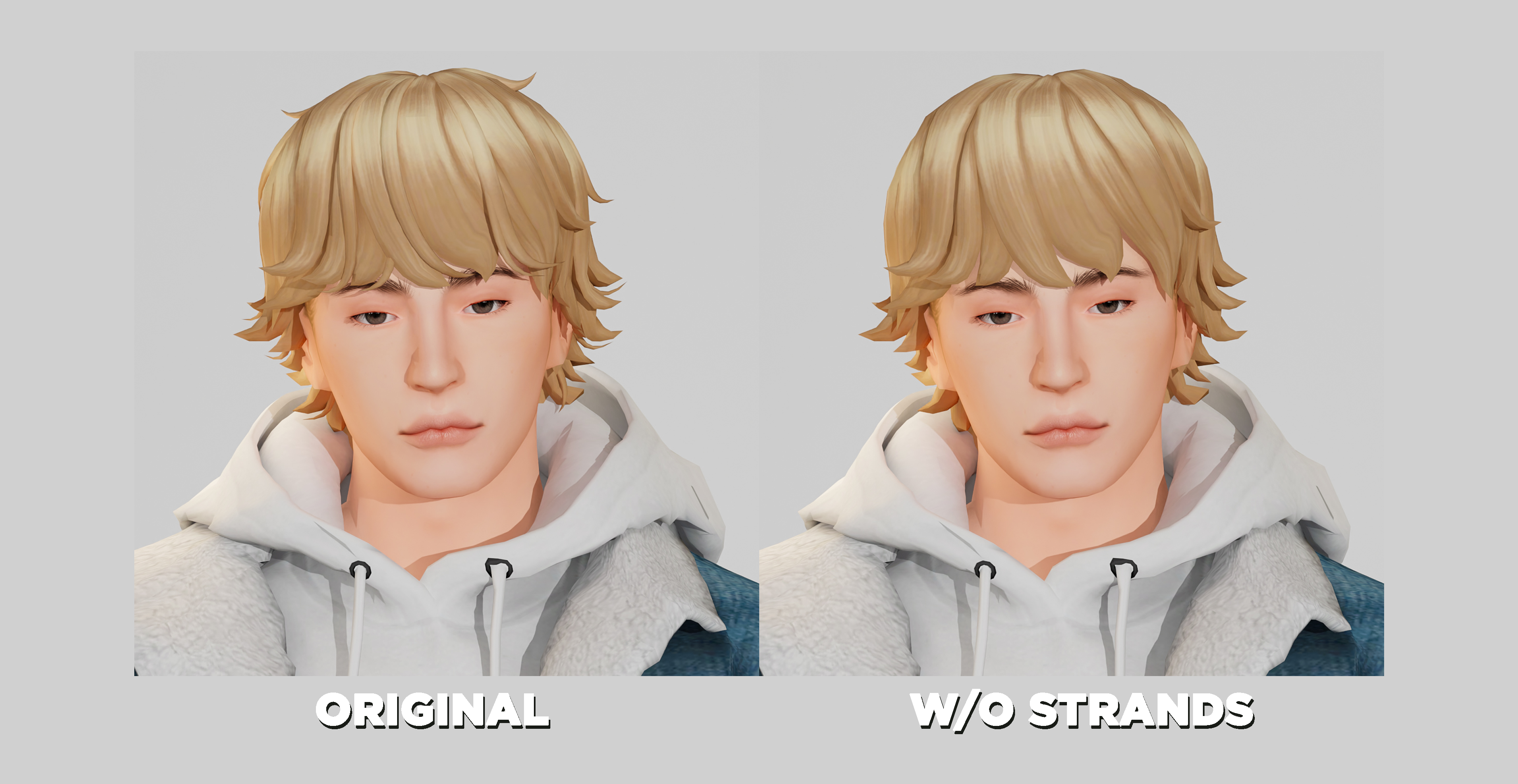Kristoff Hair - Gallery - The Sims 4 Create a Sim - CurseForge