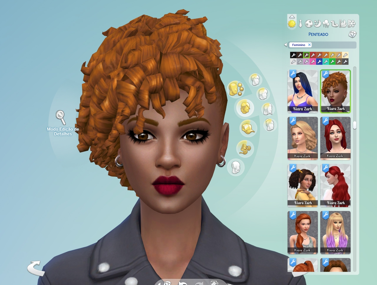 Julia Curls - Gallery - The Sims 4 Create a Sim - CurseForge