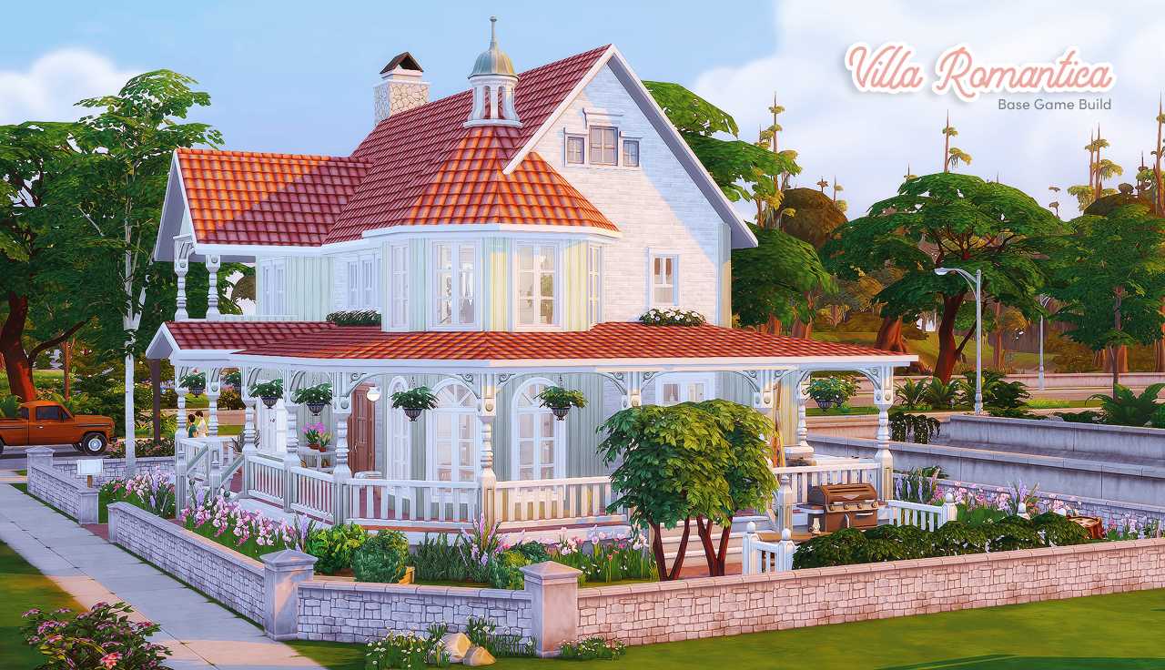 Villa Romantica - Base Game - Gallery - The Sims 4 Rooms / Lots ...