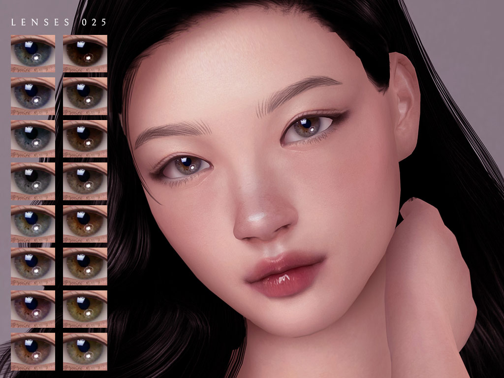 Contact Lenses 025 - The Sims 4 Create a Sim - CurseForge