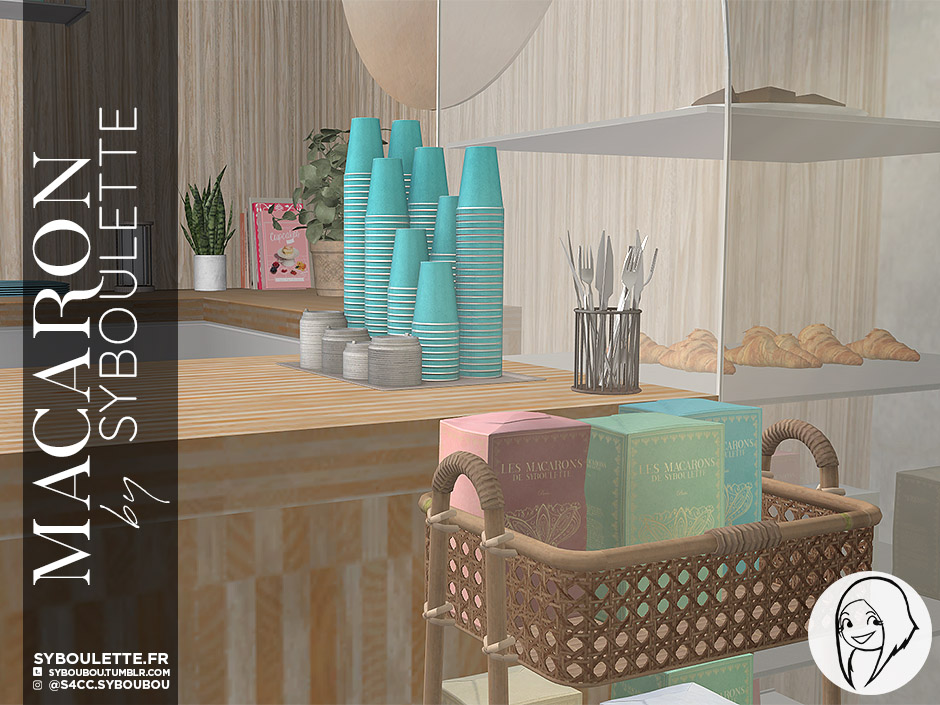 Macaron set (2021) - The Sims 4 Build / Buy - CurseForge