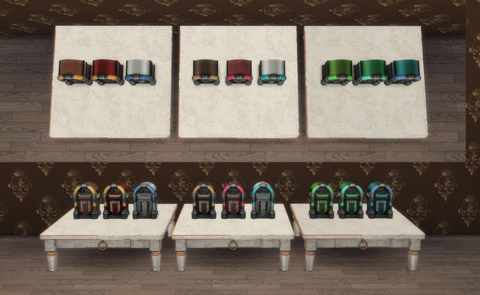Table Juke Box Radio - The Sims 4 Build / Buy - CurseForge
