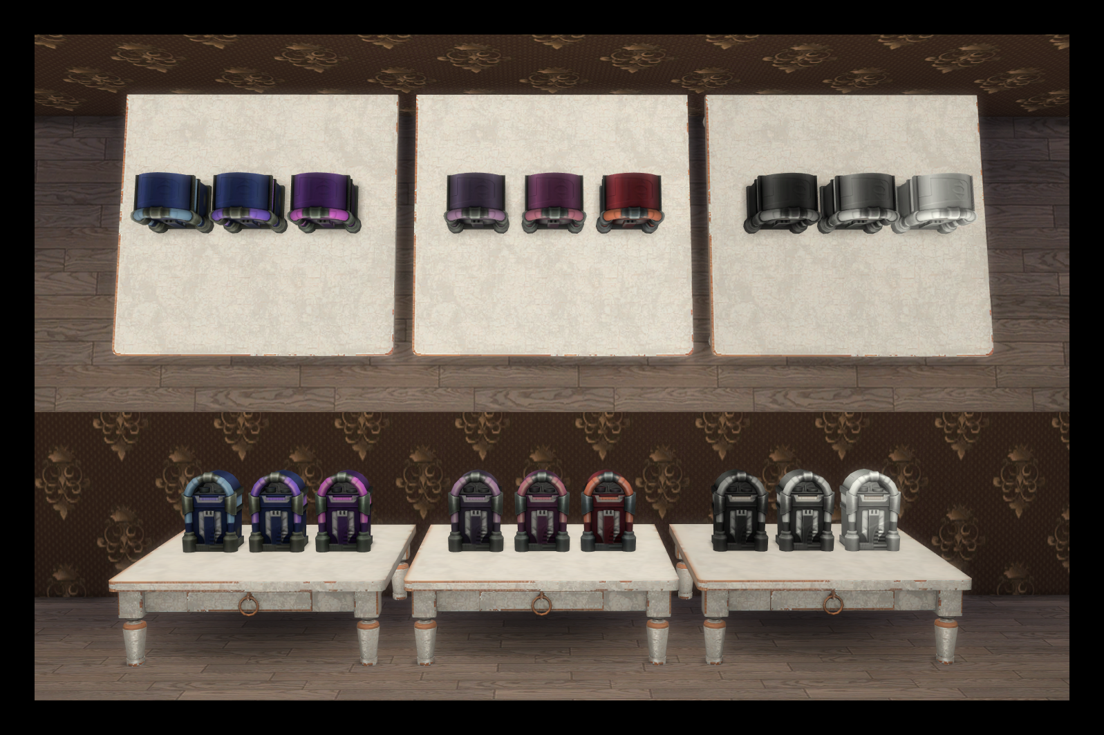 Table Juke Box Radio - The Sims 4 Build / Buy - CurseForge