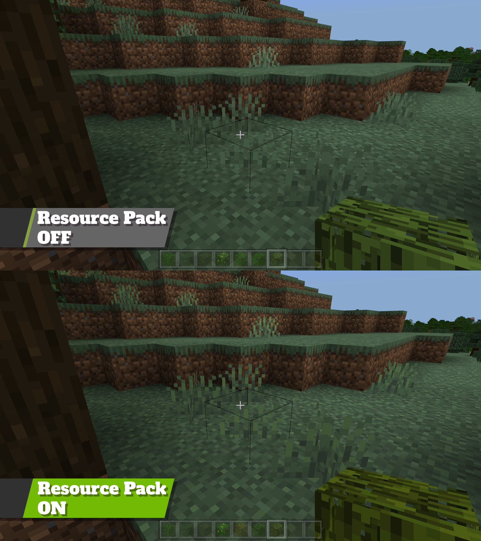 Slightly Better Foliage Colors - Minecraft Bedrock Addons - CurseForge