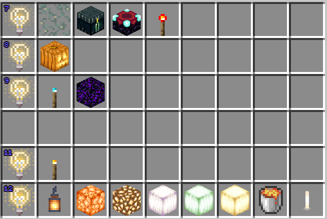 Holdable Lights - Gallery - Minecraft Bedrock Addons - CurseForge