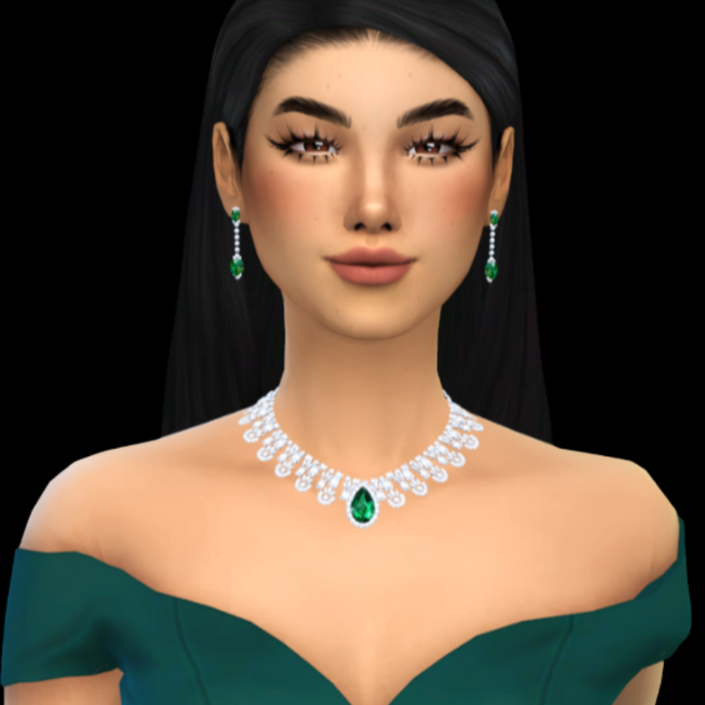 Emerald Teck Necklace - The Sims 4 Create a Sim - CurseForge