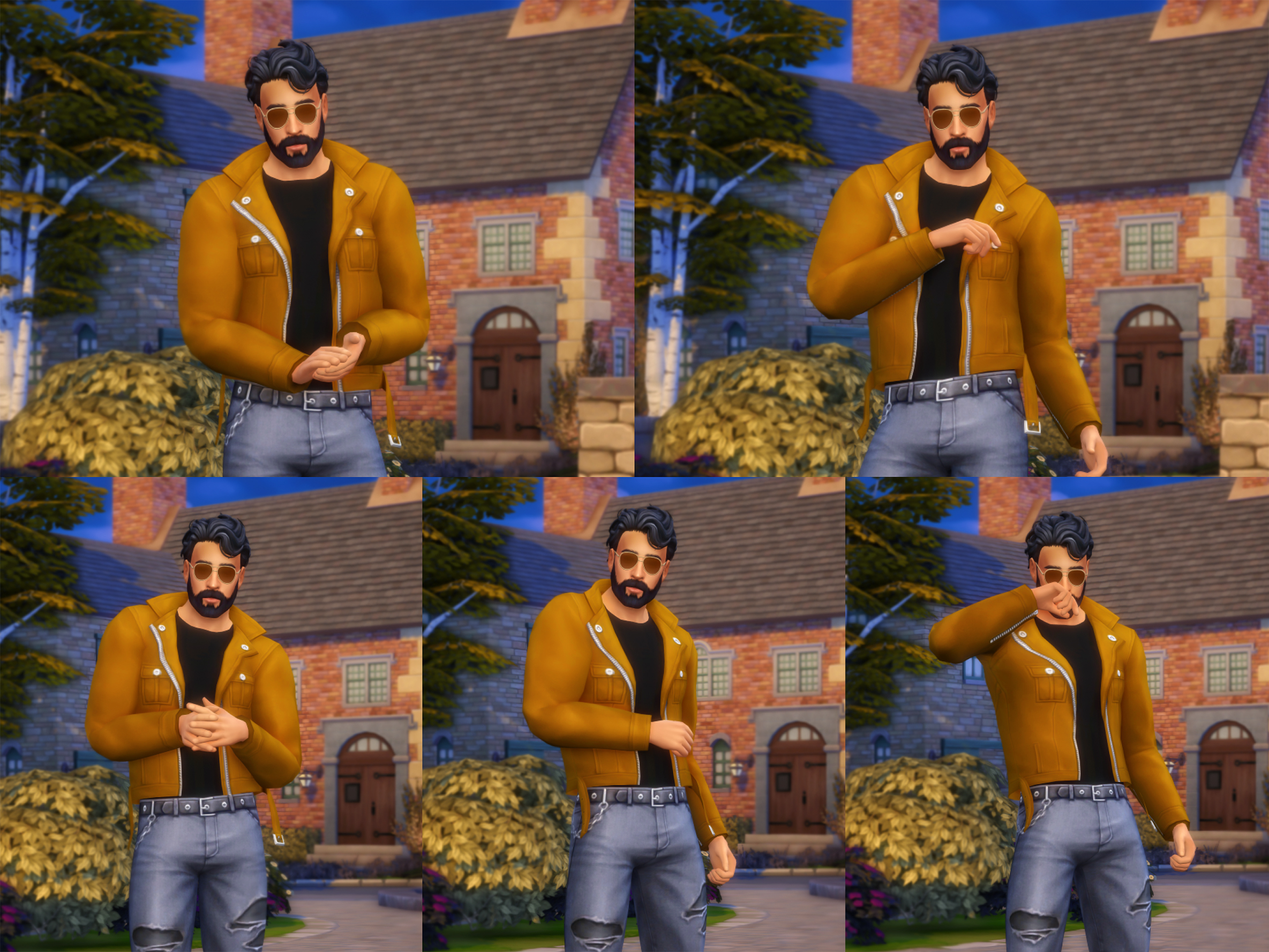 Male Modeling Poses 37 The Sims 4 Mods Curseforge