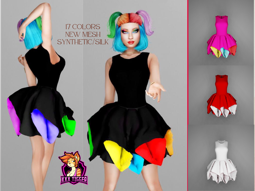 Cone Dress - Gallery - The Sims 4 Create a Sim - CurseForge