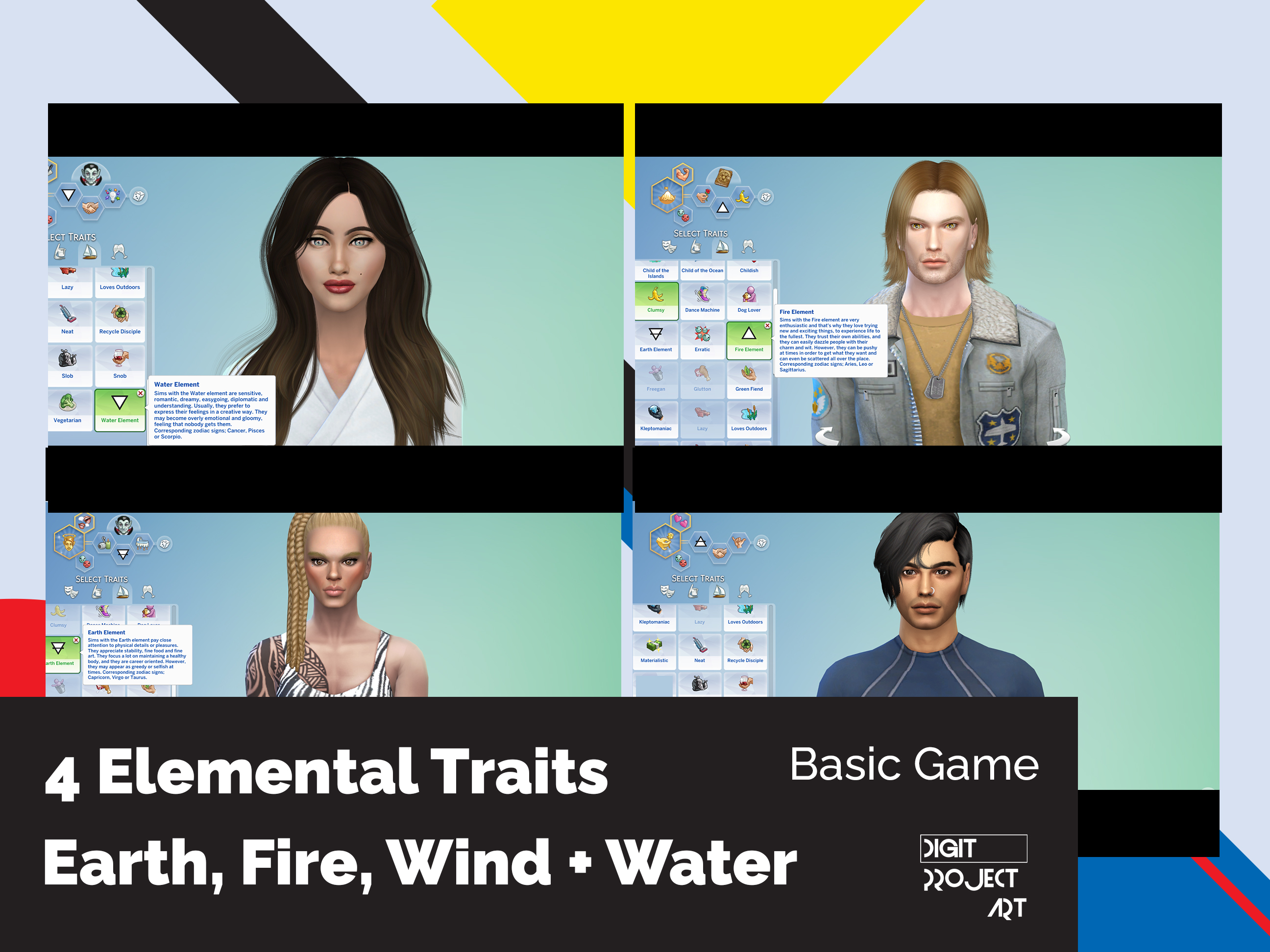Elemental Traits - The Sims 4 Mods - CurseForge