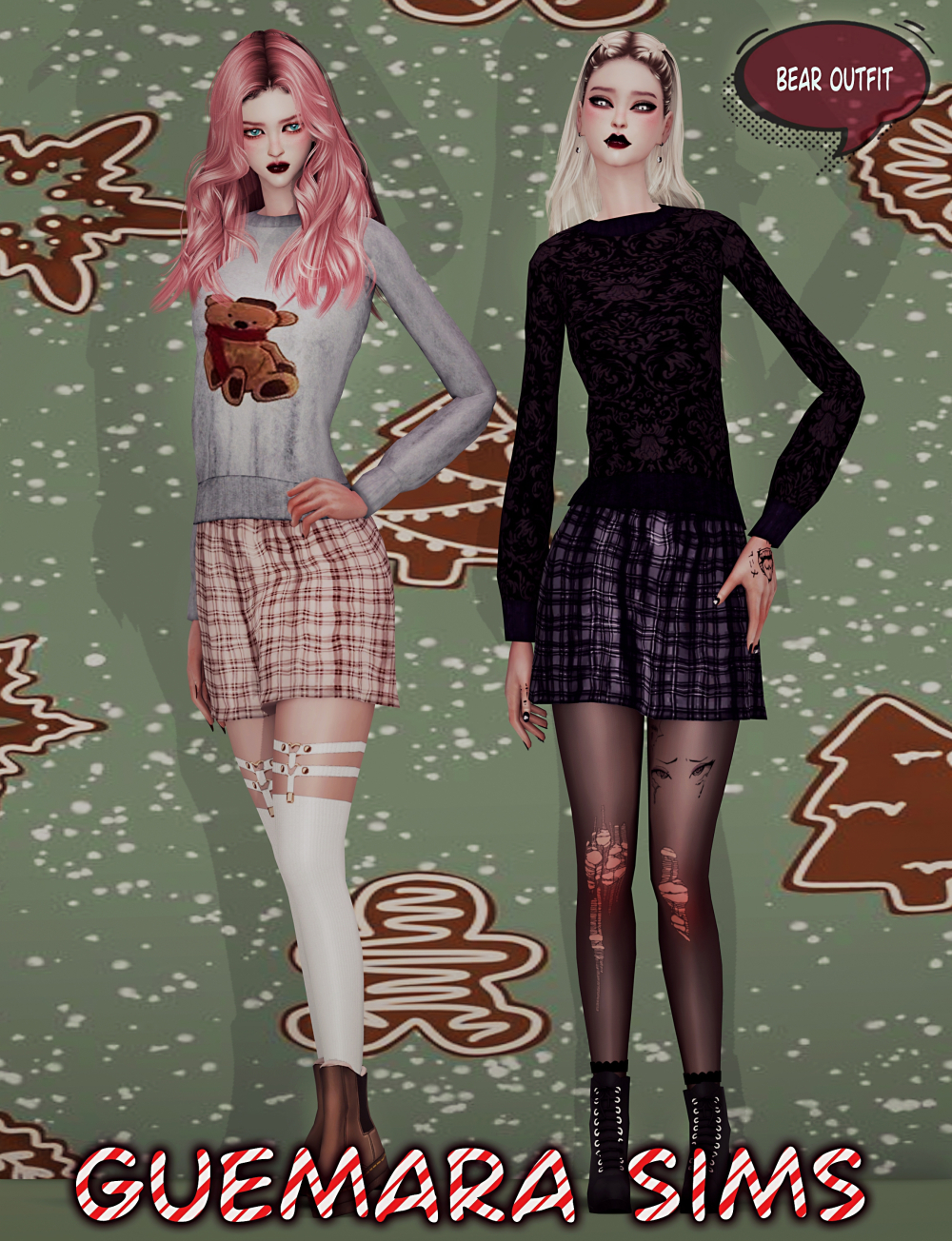 Bear outfit - The Sims 4 Create a Sim - CurseForge