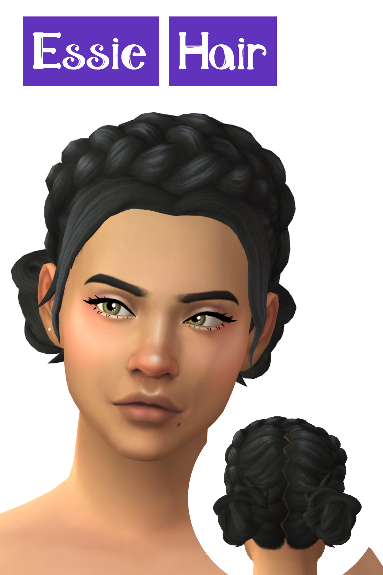 Essie Hair - The Sims 4 Create a Sim - CurseForge