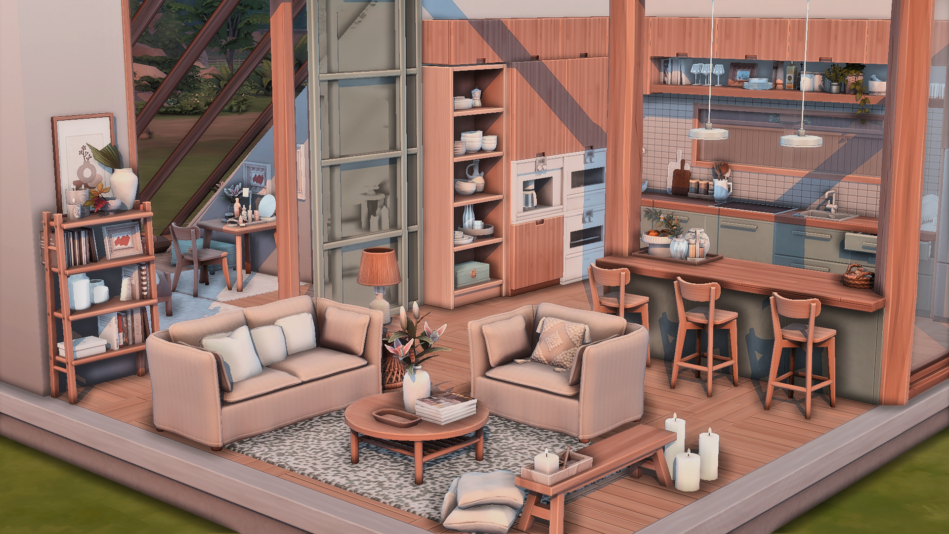 Baysic rooftop place - The Sims 4 Rooms / Lots - CurseForge